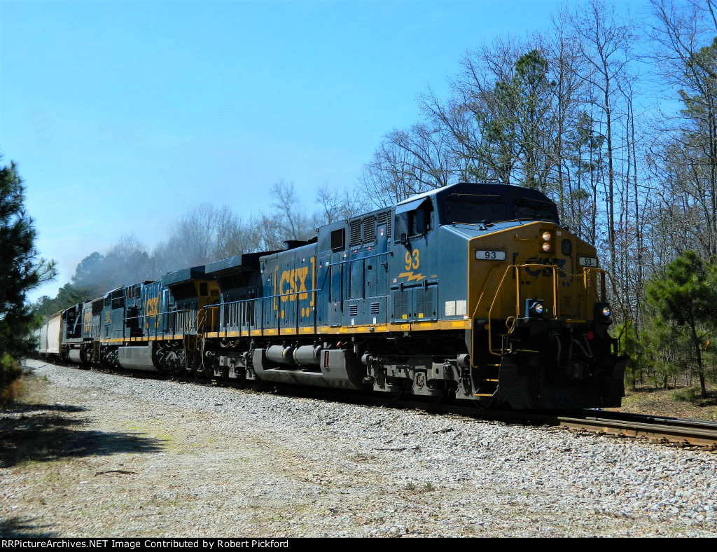CSX 93 (AC44CW) 652 (CW46AC) 4533 (SD70MAC)